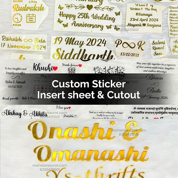 Custom product – Resin Store Surat