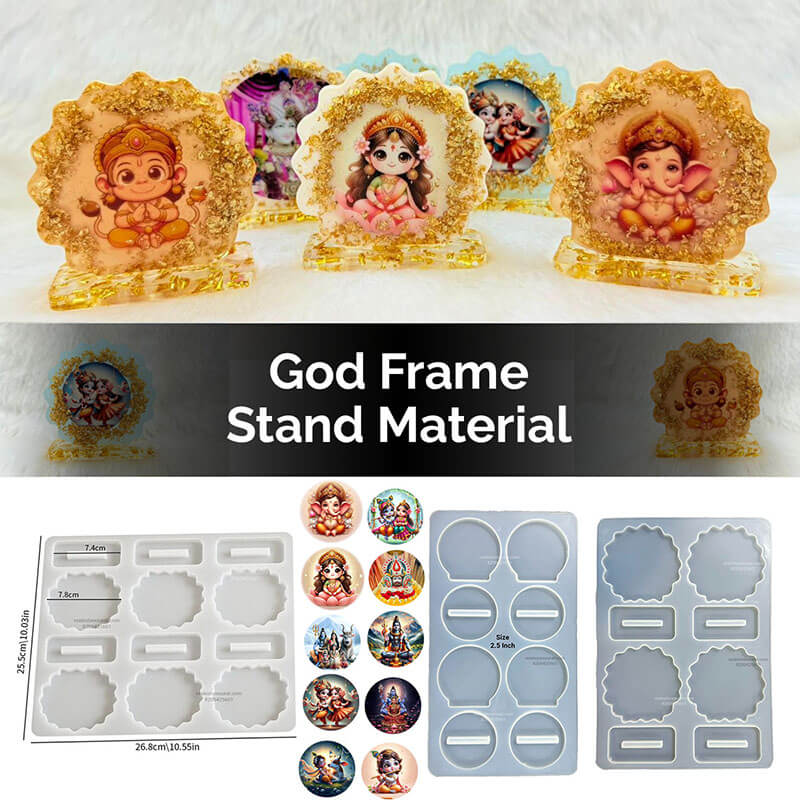 God Photo Frame Stand – Resin Store Surat