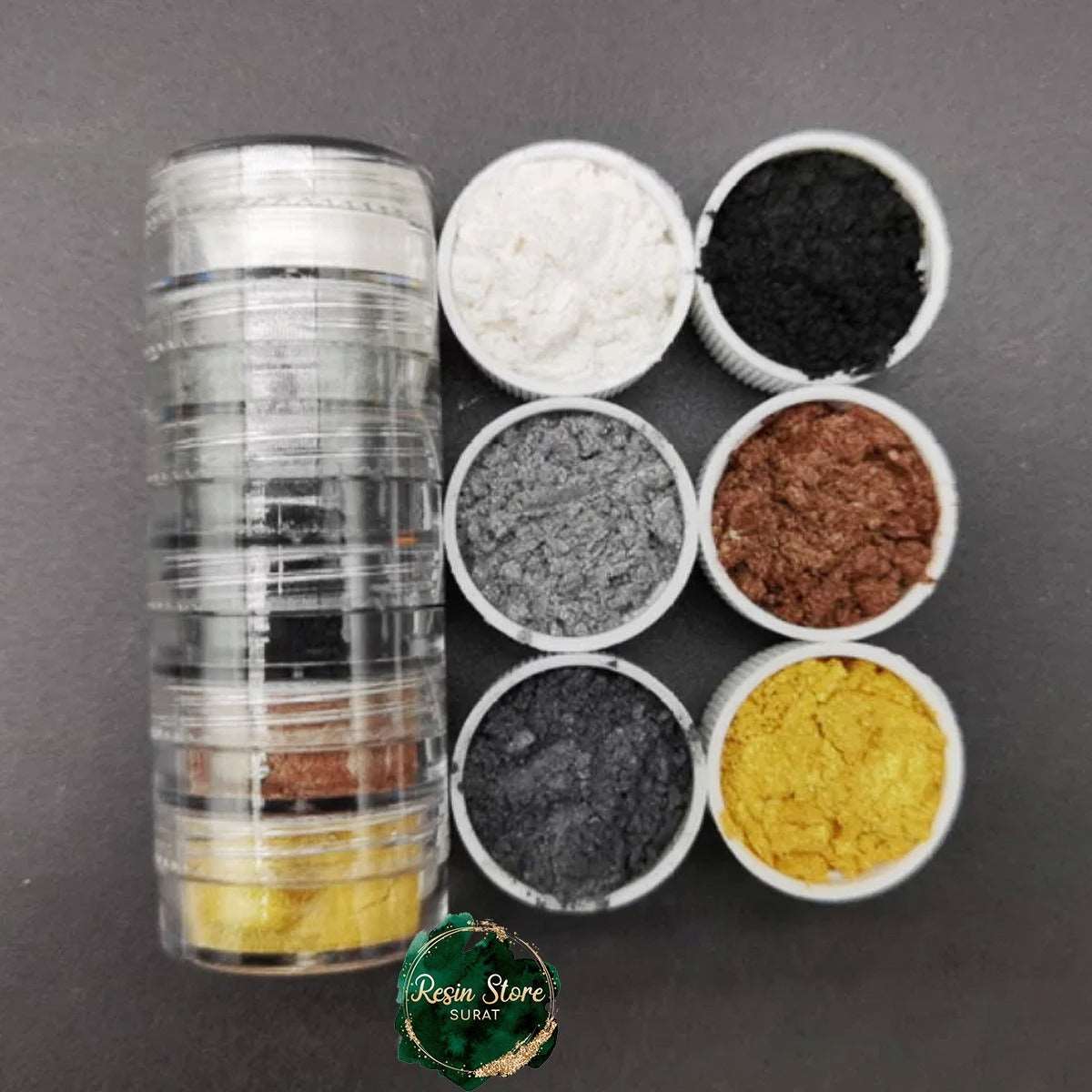 Mini Pearl Mica Powder Set H – Resin Store Surat