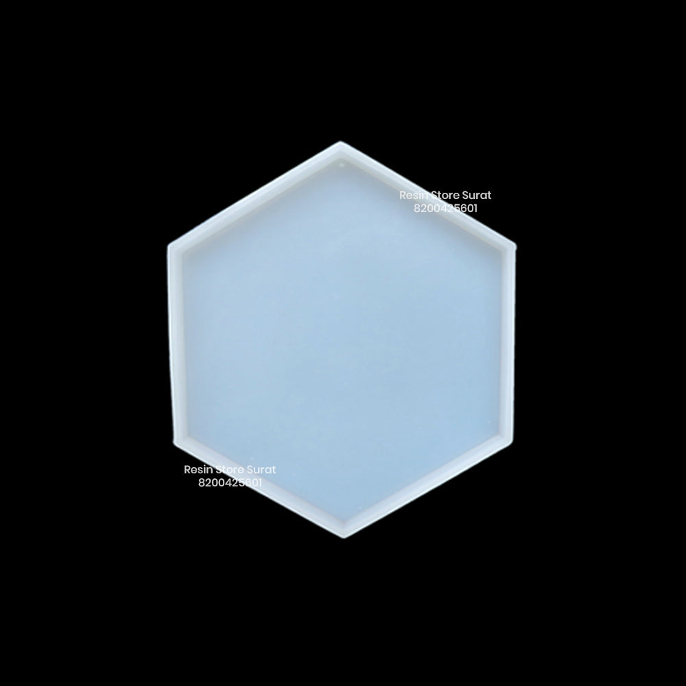 4 inch Hexagon Mould – Resin Store Surat
