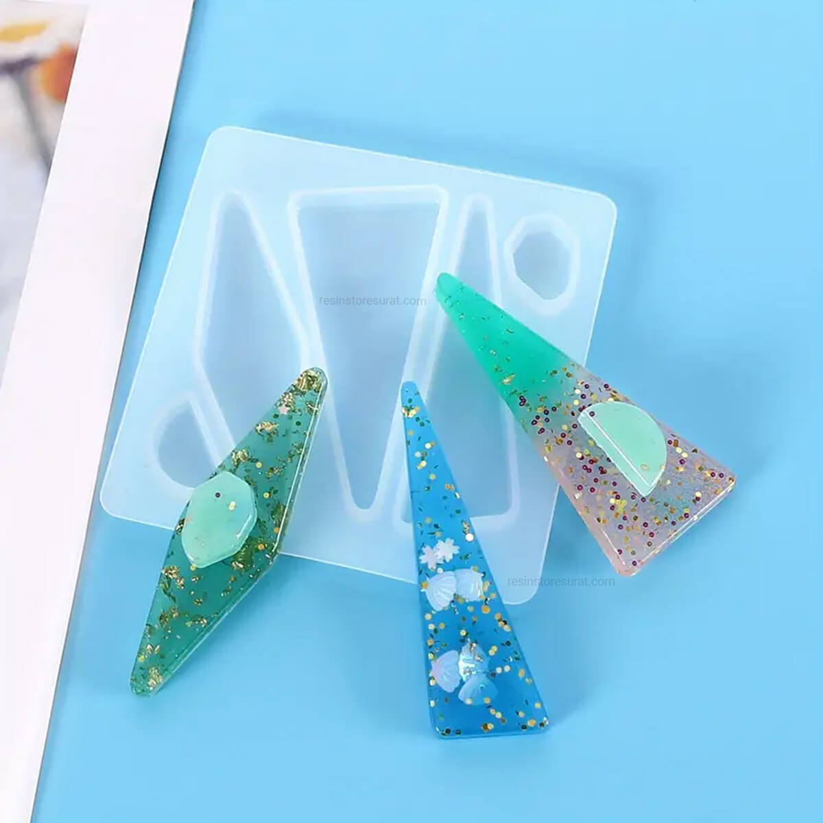 3 cavity Hair pin mould – Resin Store Surat