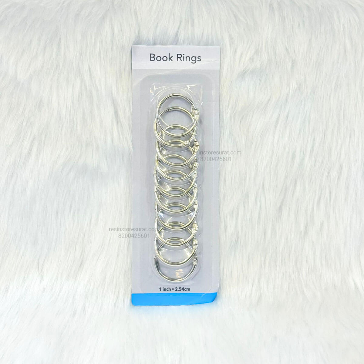 Silver Book Binding Ring – Resin Store Surat