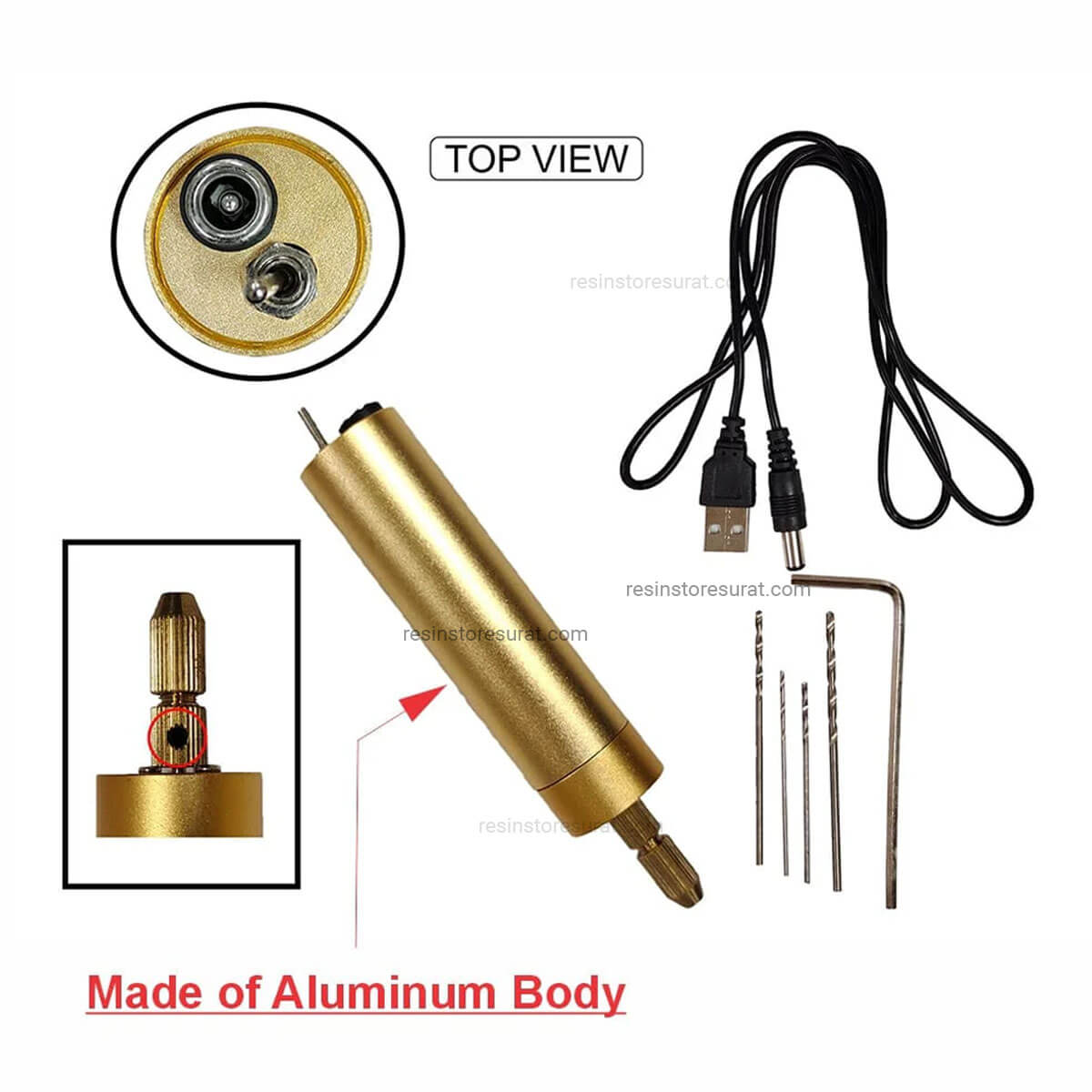 Electric Hand Drill Machine For Resin – Resin Store Surat