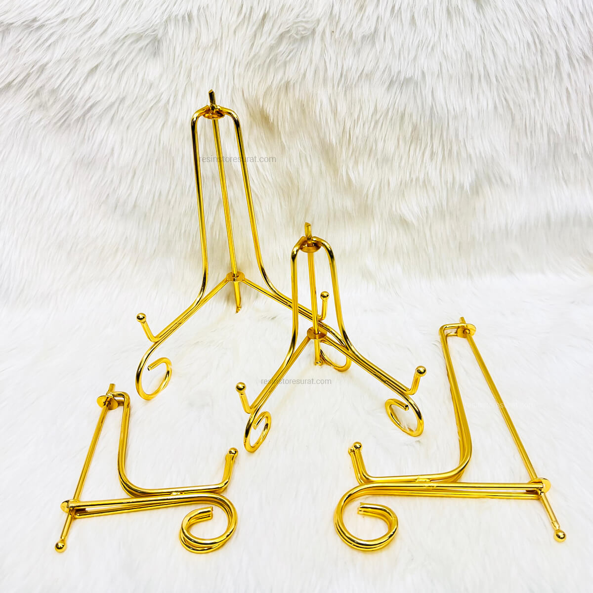 Designer Foldable Metal Stand – Resin Store Surat