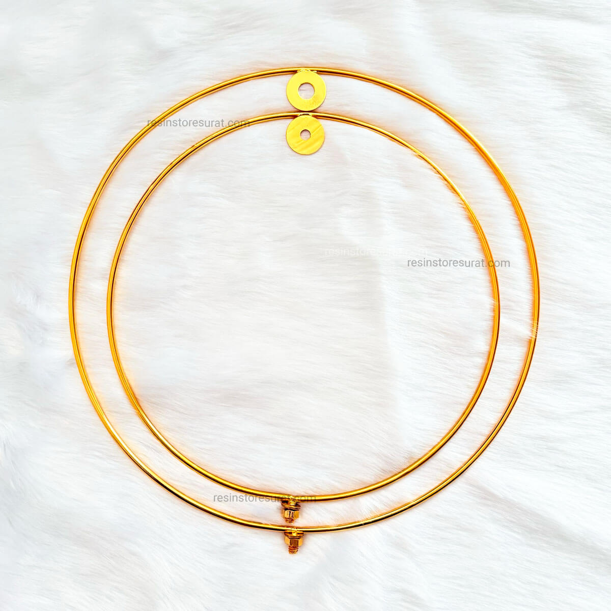 Meatl Hoop Ring Frame – Resin Store Surat