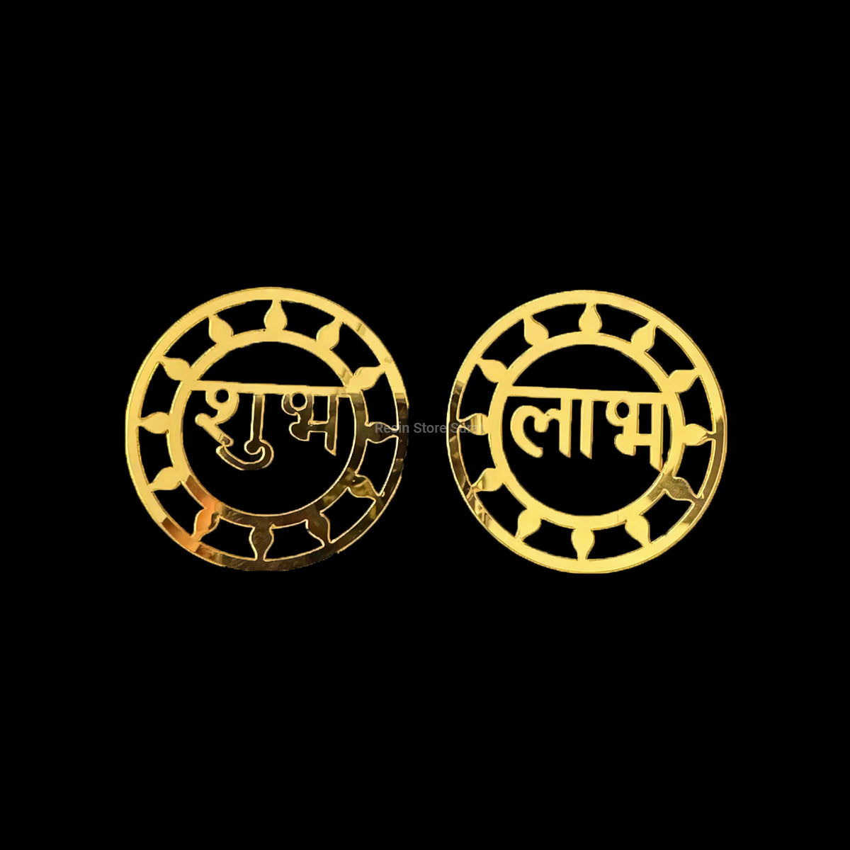 Shubh Labh Acrylic Cut Out – Resin Store Surat