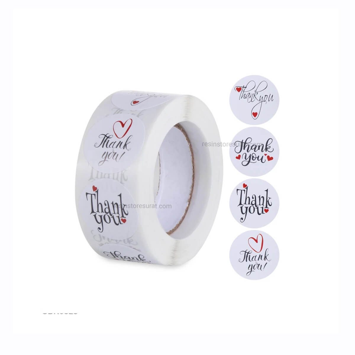 Thank you Sticker Roll - B – Resin Store Surat