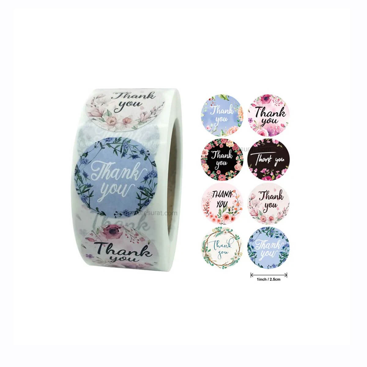 Thank you Sticker Roll - C – Resin Store Surat