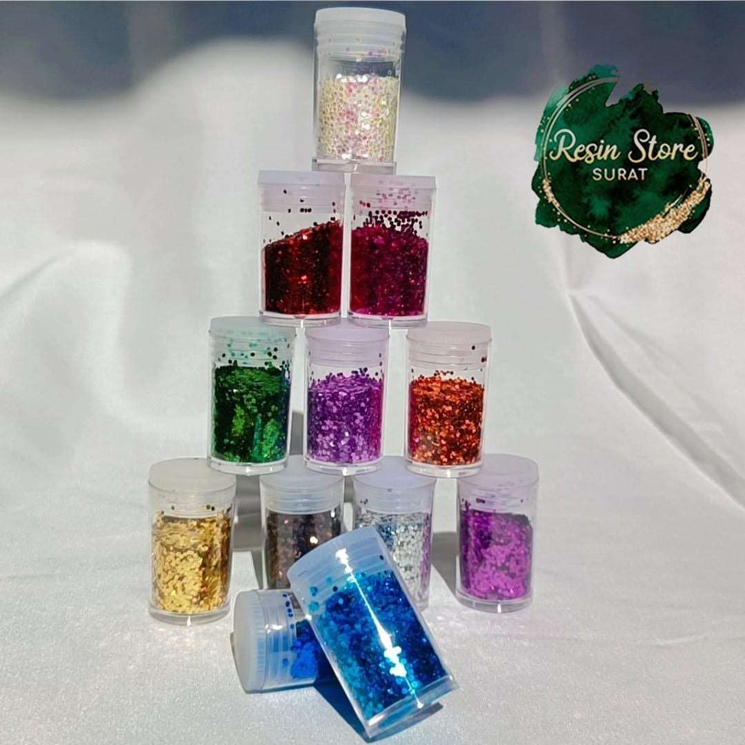 Shaded Chunk 12 Pcs Set – Resin Store Surat