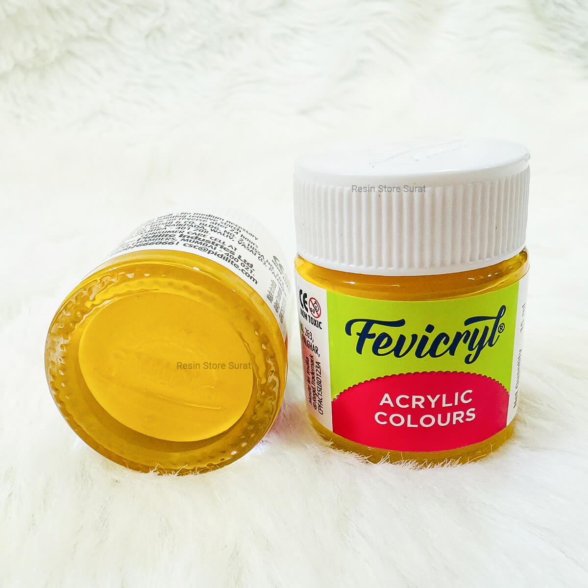 Yellow acrylic color – Resin Store Surat