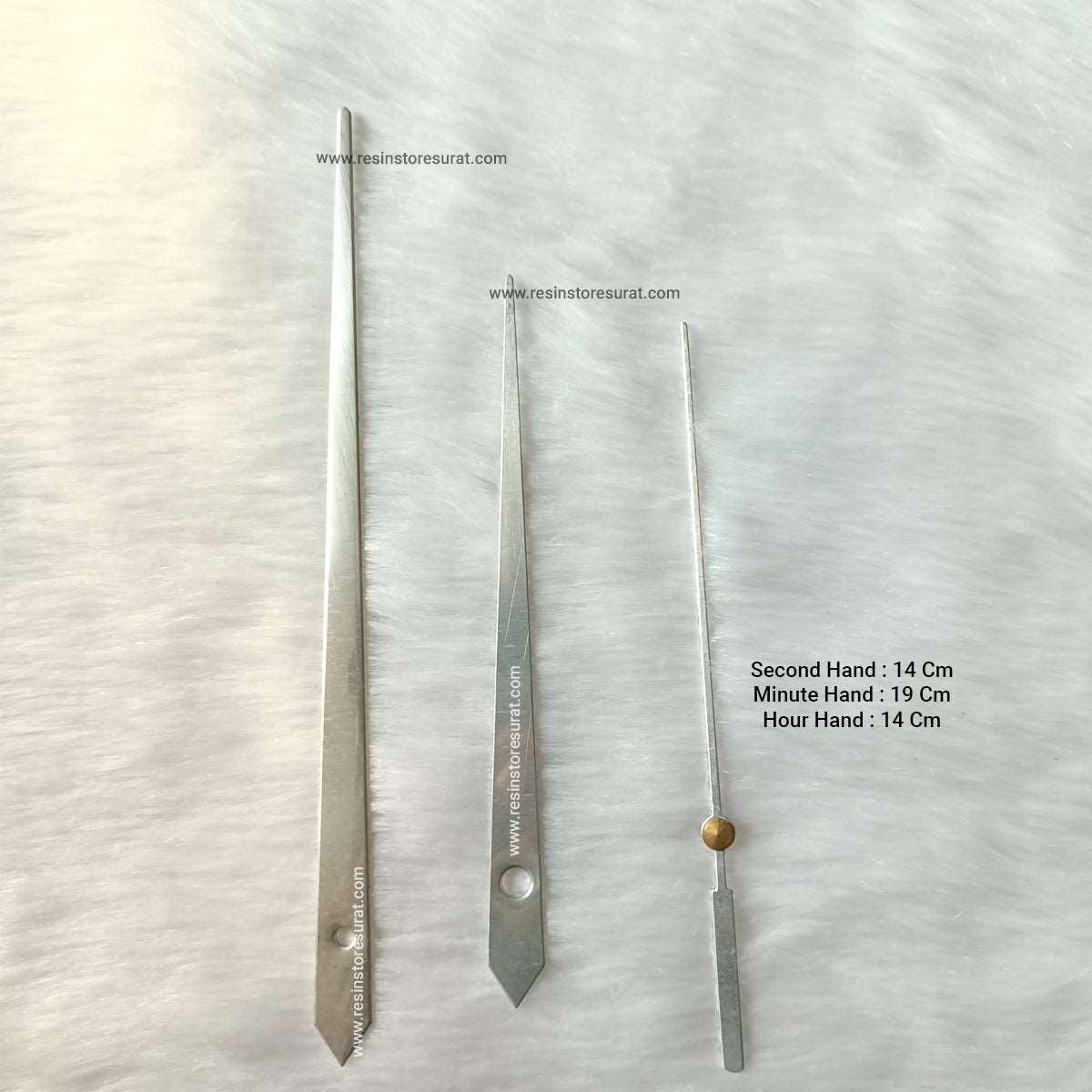 Silver Big Clock Needle / clock hand – Resin Store Surat