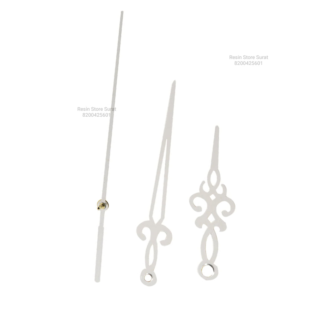 Silver Clock Needle – Resin Store Surat