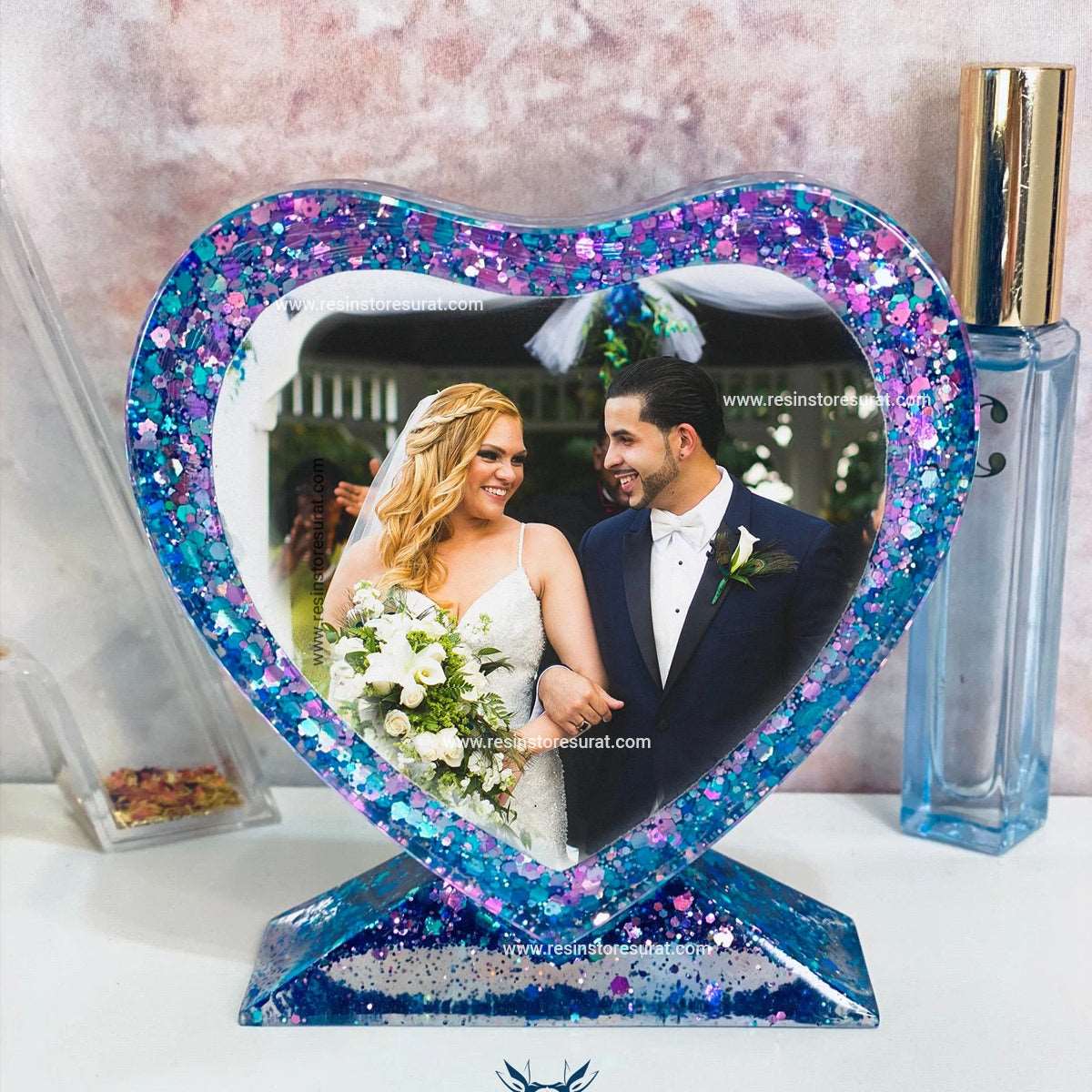 Resin Heart Stand Photo Beginner Kit – Resin Store Surat