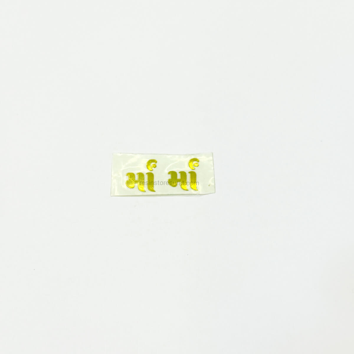 Maa - Metal Sticker – Resin Store Surat