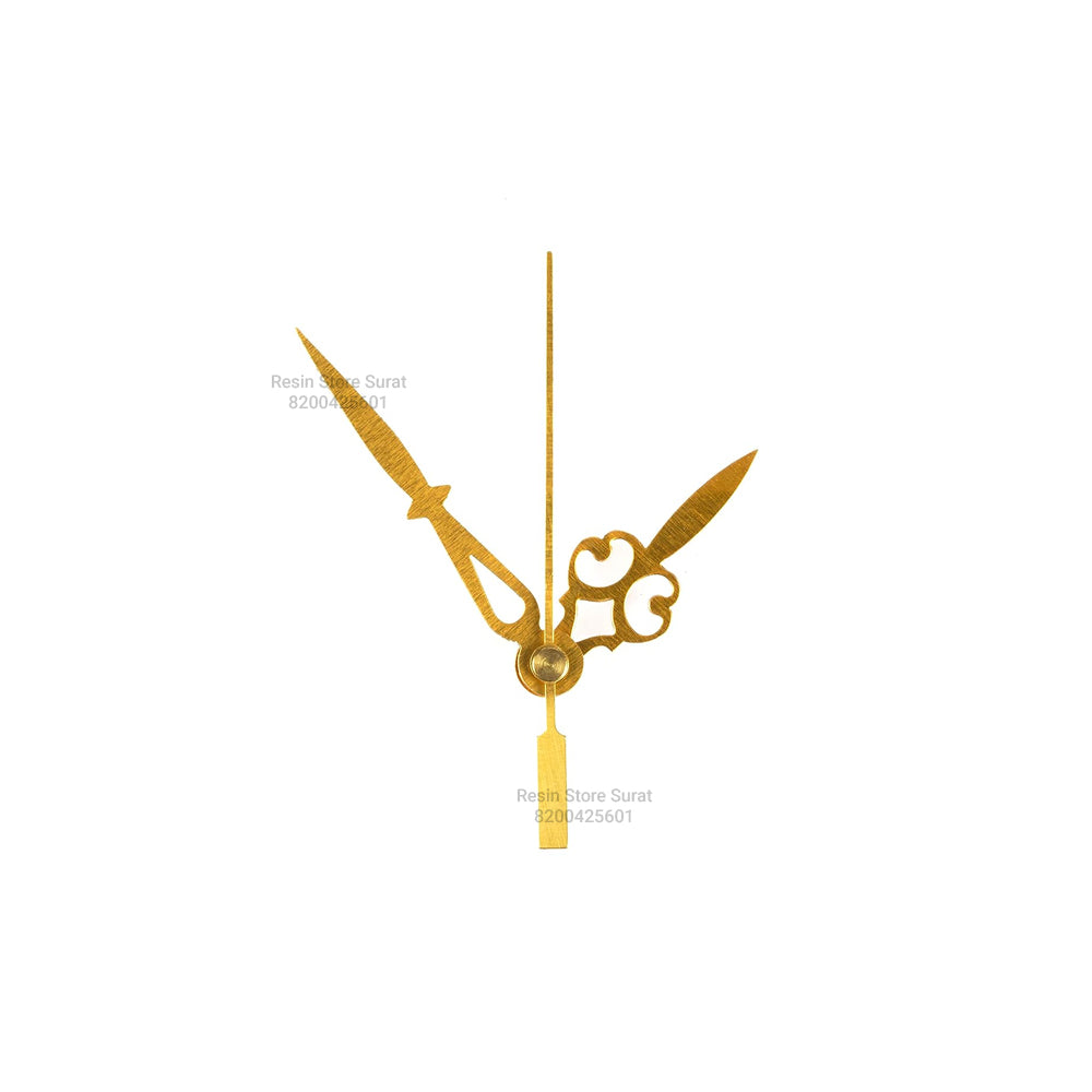 Small Gold Clock Needle – Resin Store Surat